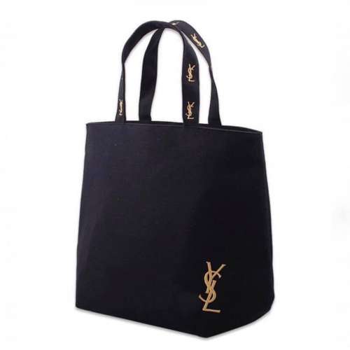 全新 日本雜誌袋 YSL 雜誌袋/YSL金色刺繡袋/YSL拉鍊帆布袋/YSL布袋 - DCFever.com